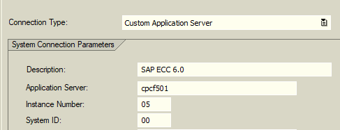 SAP Connection Requirements